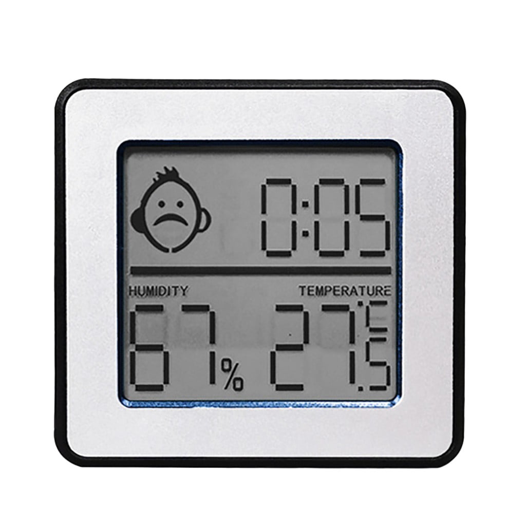 iOPQO Hygrometer Ultra-Thin And Smart Home Electronic Digital Indoor ...