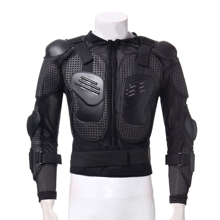 Full Body Motorcycle Riding Jacket Armor Spine Shoulder Chest ...