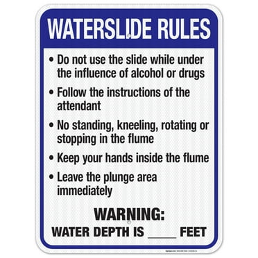 Pool Rules Sign Bilingual, Spanish English, - Walmart.com
