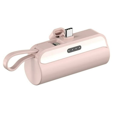 Portable Charger 5000mAh Power Bank Fast Charging and PD Input Small ...