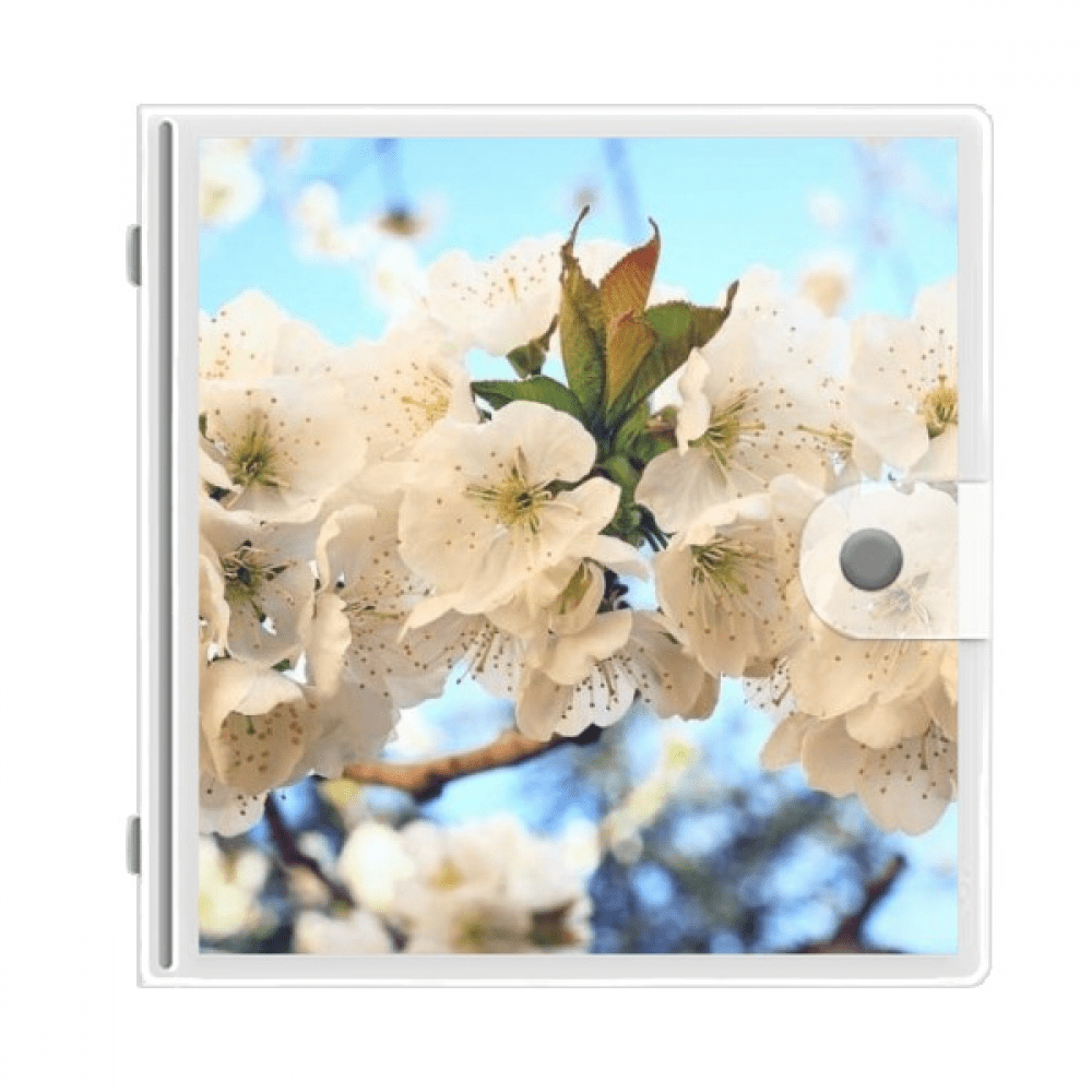 White Flowers Beautiful Rose Photo Album Wallet Wedding Family 4x6 ...