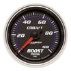 AutoMeter 3606 Sport-Comp II Mechanical Boost Gauge; 2-1/16 in.; Black ...