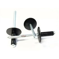 Mill 3/16" Rivet Large Flange Aluminum Head Steel Mandrel Blind Pop ...