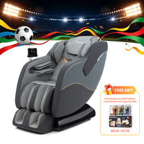 Costway SL Track Zero Gravity Massage Recliner with Thai Stretch Foot ...