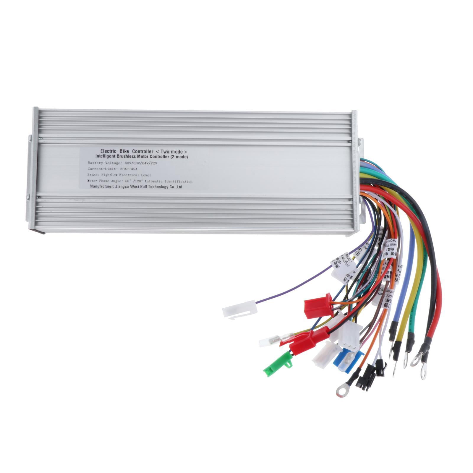 Buy 72V/48V 1500W Brushless DC Motor Controller Throttles Speed Control ...