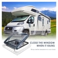 RV Roof With Remote Control Ventilation Fan Electric Lifter 12V ...