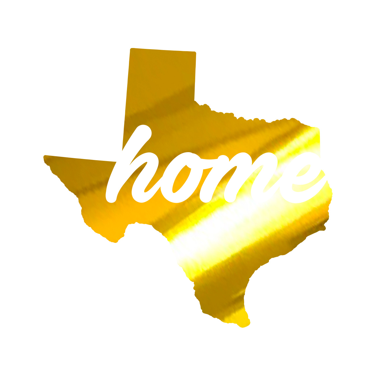 Texas Home Sticker Decal Die Cut - Self Adhesive Vinyl - Weatherproof ...