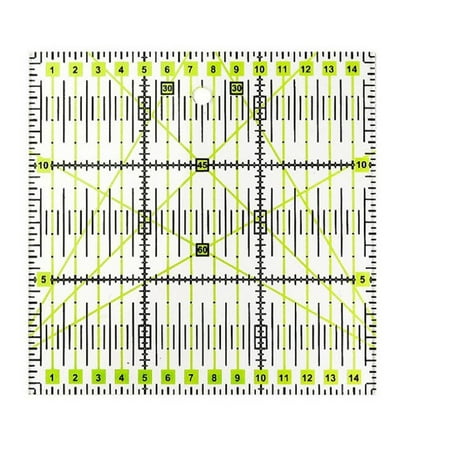 Square Ruler Diy Hand Tool Dual-purpose Fabric Cutting Acrylic Ruler ...