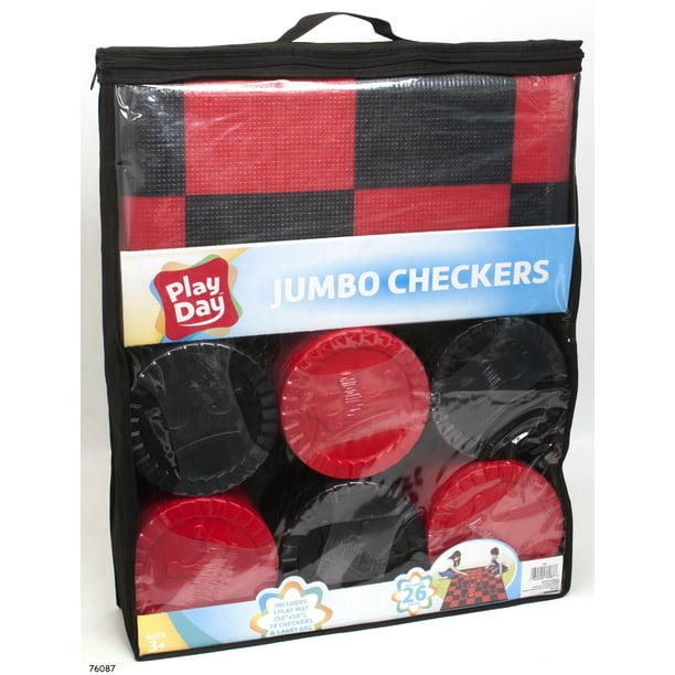 Play Day Jumbo Checkers Play Set - Walmart.com Play Day Jumbo Checkers Play Set - Walmart.com