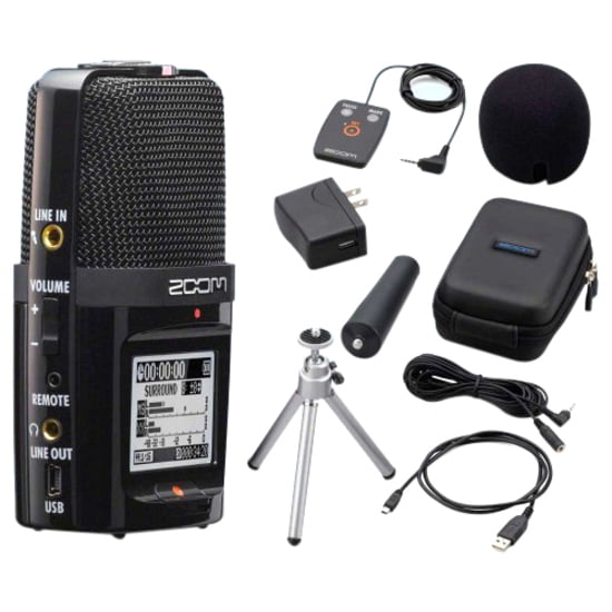 Bundle H2N Handy Recorder Digital Audio Handheld Musicians Recording ...