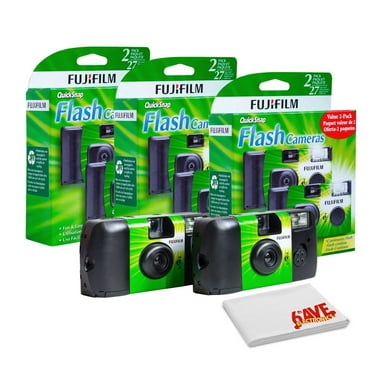Fujifilm Quicksnap Flash 400 Disposable 35mm Camera for Clear Pictures ...