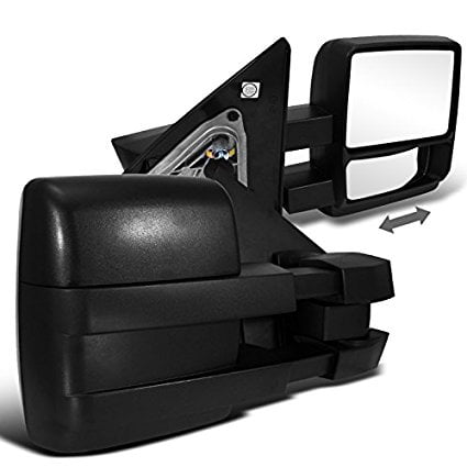 Ford F150 F-150 Xl Xlt Fx4 Black Manual Towing Mirrors - Walmart.com