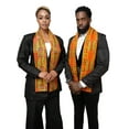 Kente African Print Stole/Sash - 100% Cotton Woman's Attire Clothing ...