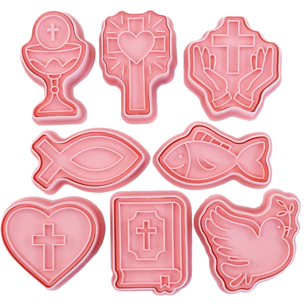 Click here for Miangastore Biscuit Moulds With Cross Dove Chalice... prices