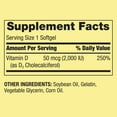 Spring Valley Vitamin D3 Supplement Softgels, 2000 IU, 400 Count HSA ...