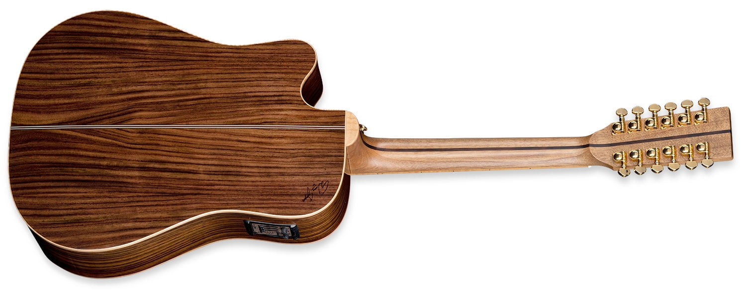 Buy Zager 12 String ZAD900CE Solid Spruce/Rosewood Acoustic Electric ...