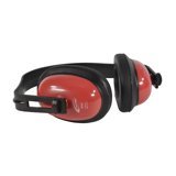 CALIFONE HEARING SAFE HEARING PROTECTOR RED. EAR MUFFS BLOCK OUT EXTERNAL NOISE - Walmart.com