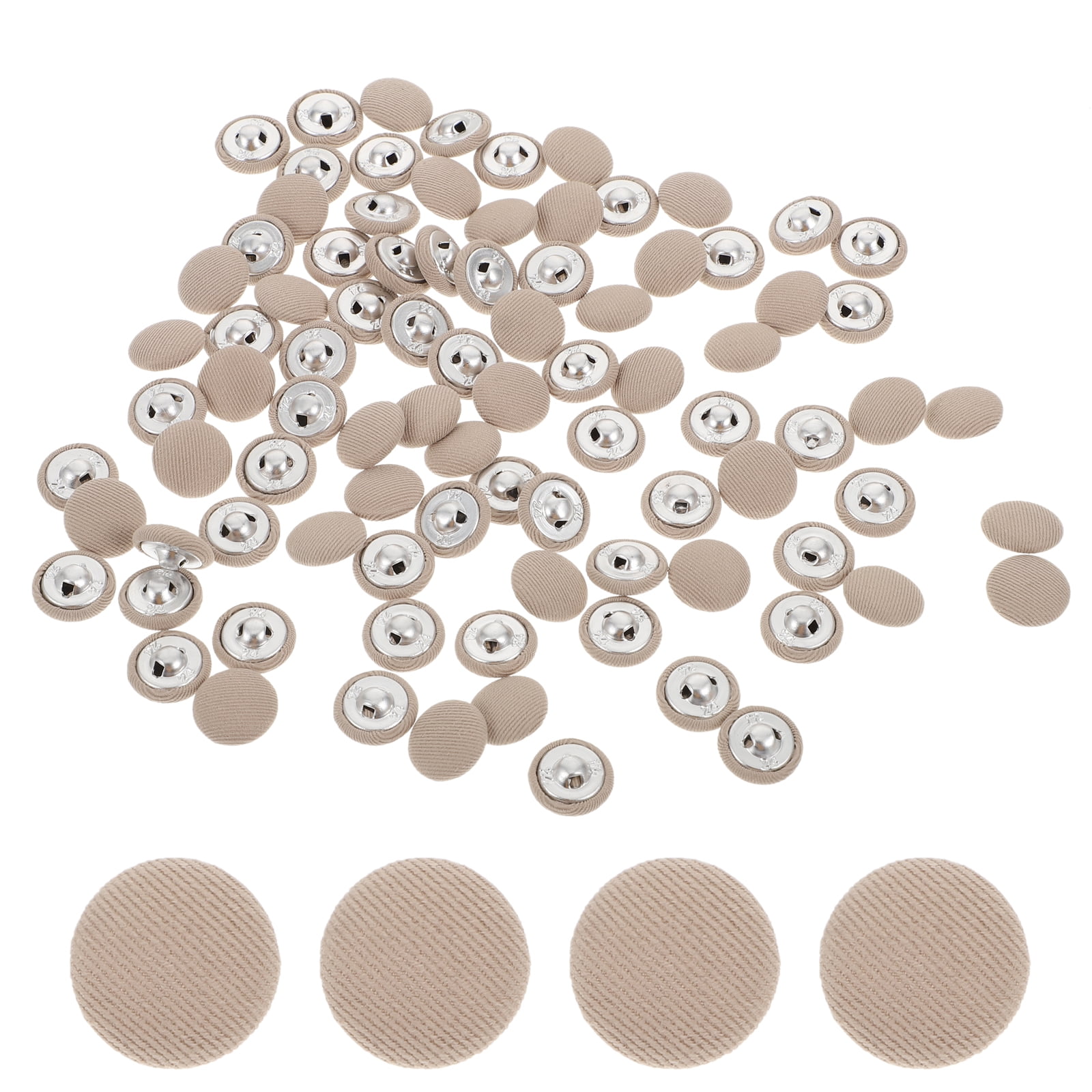 100 botones combinables, de estilo sencillo, para vestir y abrigos ...