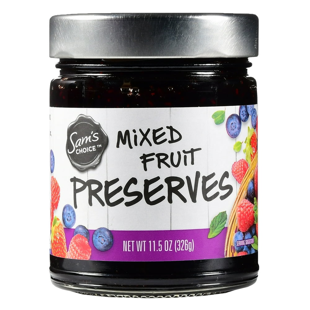 Sam's Choice Mixed Fruit Preserves, 11.5 oz - Walmart.com - Walmart.com