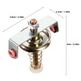 Hemoton Tension Spring Clamp Weaving DIY Tool Sewing Machine Fittings ...