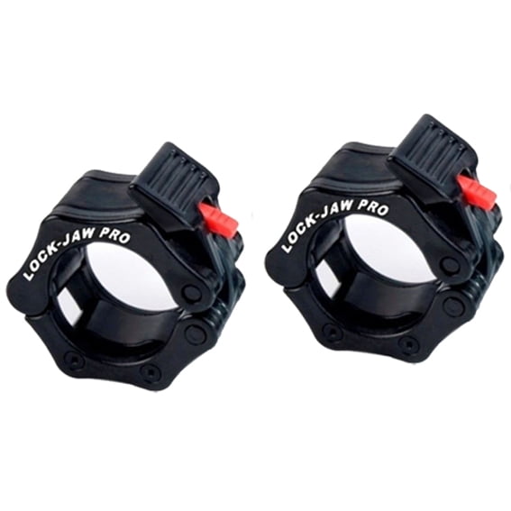 Lock-Jaw Pro Barbell Collar Olympic Barbell Collar - 2 INCH Lockjaw ...