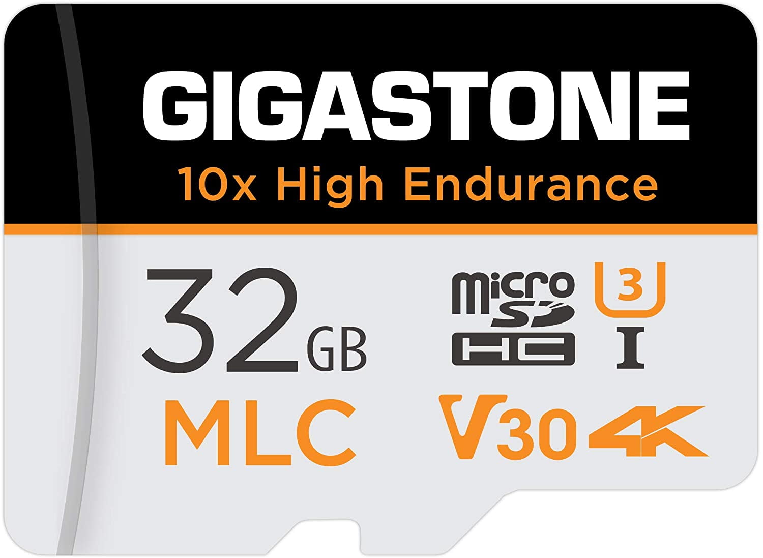 Gigastone 32GB MLC Micro SD Card, 10x High Endurance 4K Video Recording ...