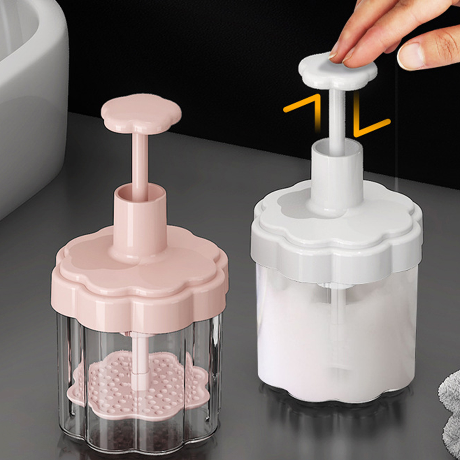 Hesroicy Automatic Bubbler - Rebound Press Design - Face Cleanser ...