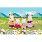 Calico Critters Hopscotch Rabbit Family, Set of 4 Collectible Doll ...
