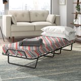 "Linon Torino Adult Single Rollaway Foldable Bed with 5"" Innerspring ...