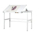 Studio Designs Graphix II White Split Top Crafting Table - Walmart.com
