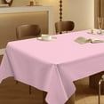 Table Cover, Rectangle Plastic Tablecloth, Wipe Clean Surface, Ideal ...