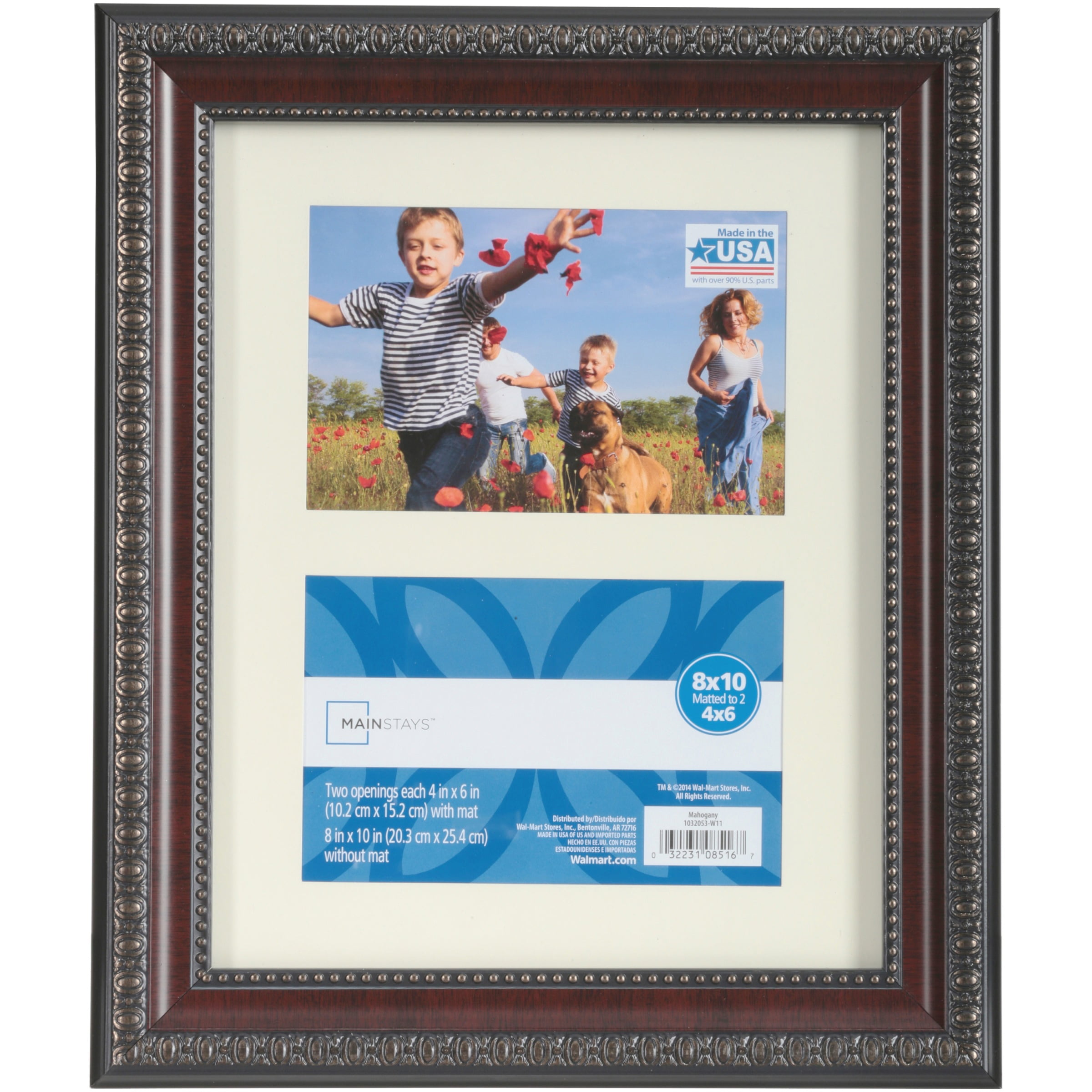 Mainstays Mahogany 8X10 Picture Frame at Nicole Webber blog