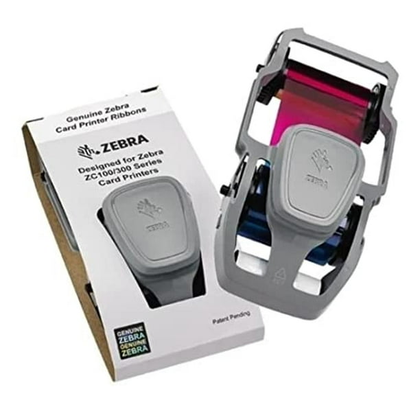 Ribbon para Tarjetas Zebra YMCKO 200 Imágenes para Zc100 y Zc300 ...