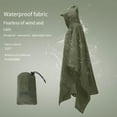 Wofarmy Adult Raincoat 3 In1 Portable Multi-Purpose Waterproof Raincoat ...