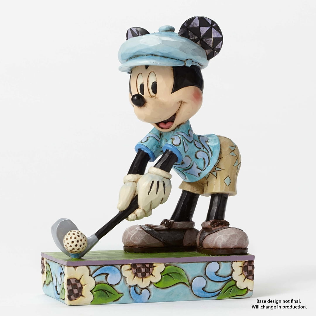 Jim Shore Disney Traditions Hole in One Mickey Mouse Golf Figurine ...