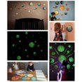 Glow in The Dark Planets, Bright Solar System Wall Stickers - Sun Earth ...