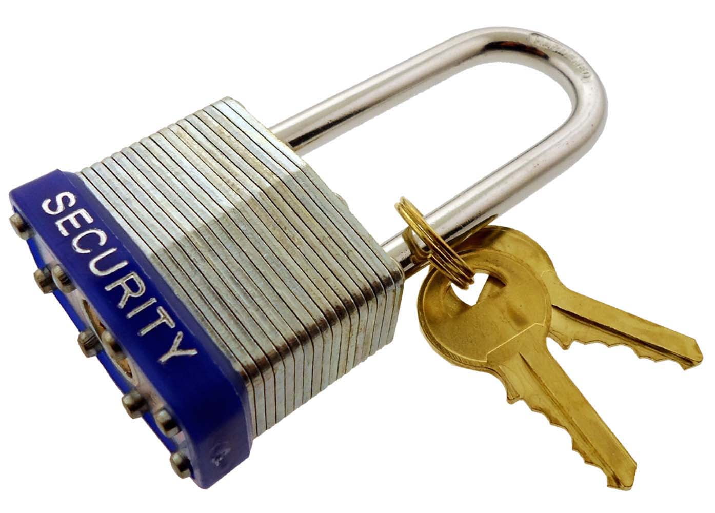 1 Laminated Pad Lock 40mm Hardened 2 Keys Durable Steel 1 Laminated Pad Lock 40mm Hardened 2 Keys Durable Steel