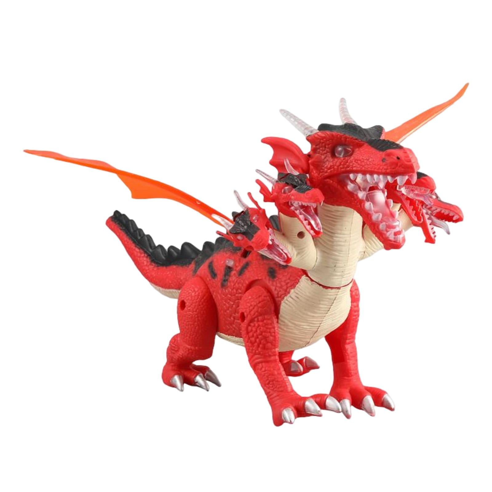 Moving Electric Walking Dinosaur Toy Lighting Realistic Sounds Outdoor ...