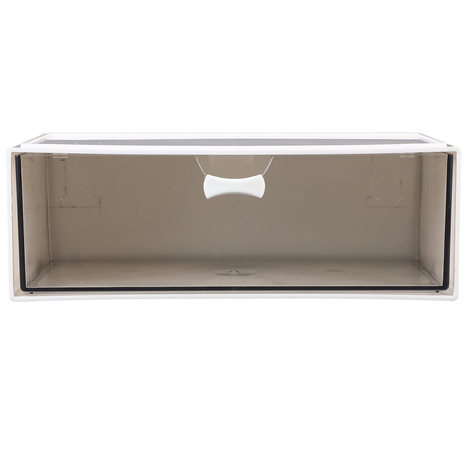 Desktop Small Drawer Clear Storage Box Desktop Stationery Organizer ...