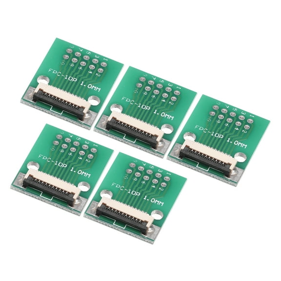 Uxcell FFC FPC Connector Board 16 Pin 0.5mm 2.54mm to 1.0mm 2.54mm DVD ...