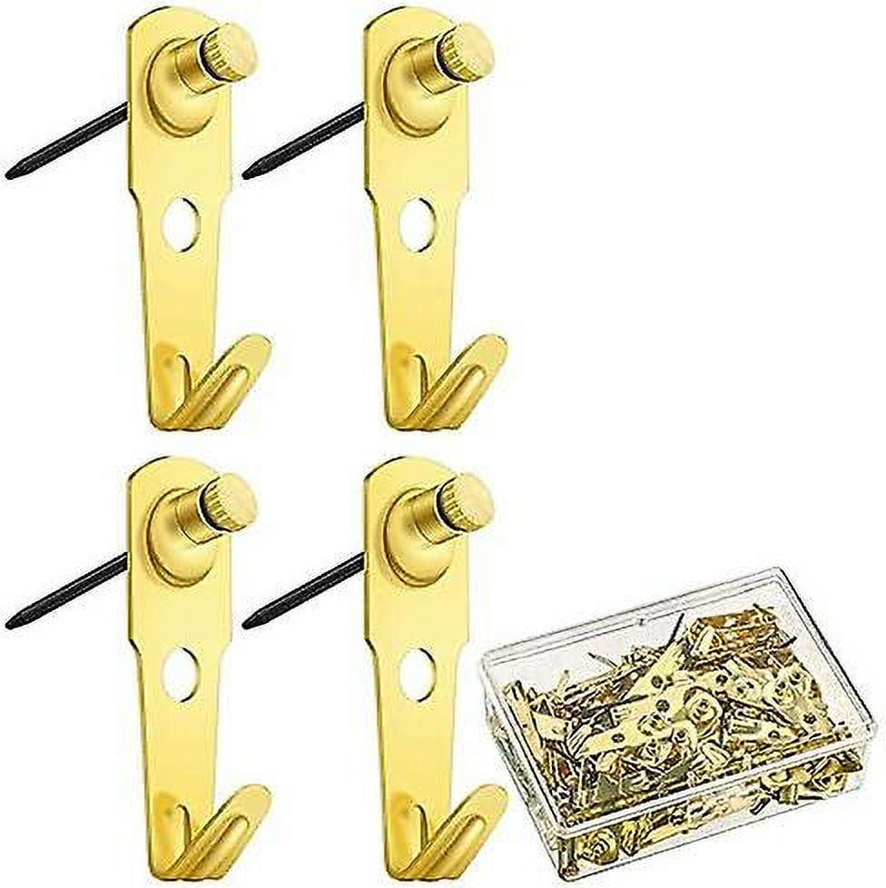 50 piezas de perchas de 30 libras con clavos para colgar marcos de ...