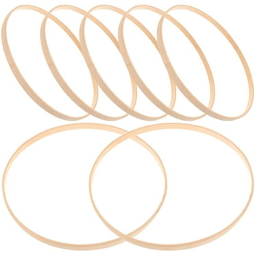 Embroidery Hoops, Bamboo Hoops with Adjustable Screw for Home Ornaments ...