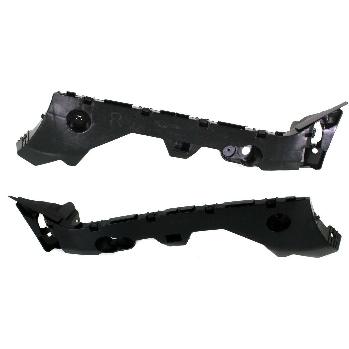 Set of 2 Bumper Face Bar Retainers Brackets Braces Mounting Kit For ...