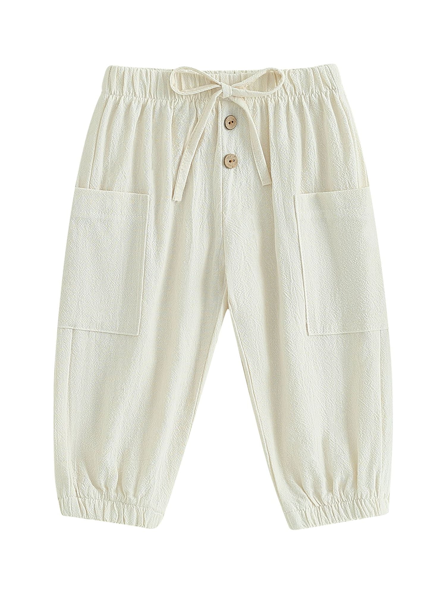 GXFC Toddler Baby Boys Cargo Pants Children Boys Casual Drawstring ...