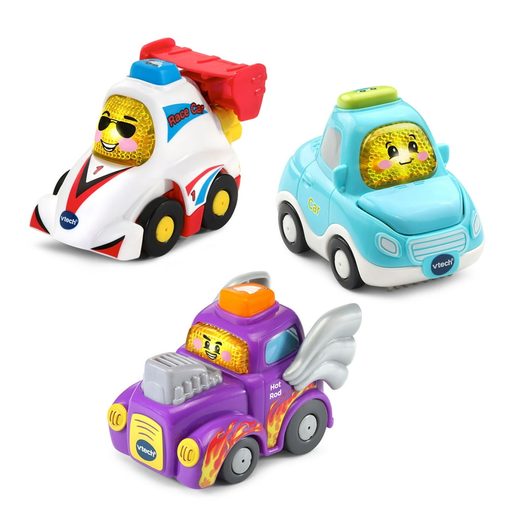 VTech Go! Go! Smart Wheels Racer Vehicle Pack Toy Vehicles - Walmart ...