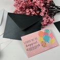 50 PCS Pearl Black Envelopes A7,5 x 7 Black Shimmer Envelopes for ...