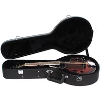 Musician's Gear Deluxe Hardshell Case for 4 & 5 String Banjos with ...