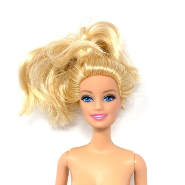 Barbie Extra Fancy Poseable Doll with Long Blond Hair, Blue Eyes & Pink ...