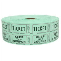 Indiana Ticket Company Raffle Tickets - (4 Rolls of 2000 Double Tickets ...