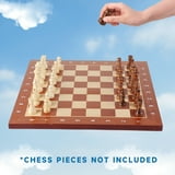 GSE Games & Sports Expert 21.25" x 21.25" Professional Tournament Chess ...